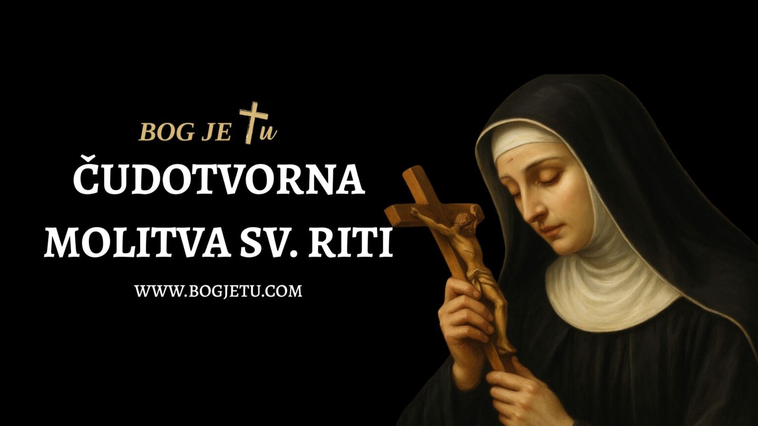 Litanije svetoj Riti - BOG JE TU